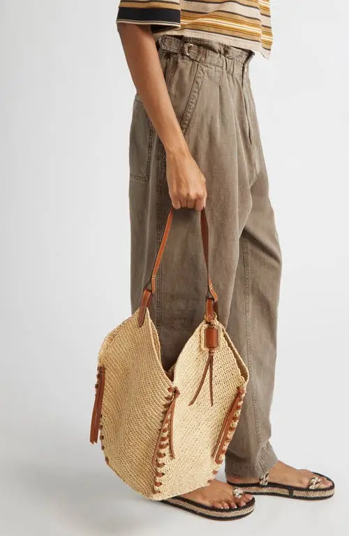 Isabel Marant Étoile Tampa Raffia Tote