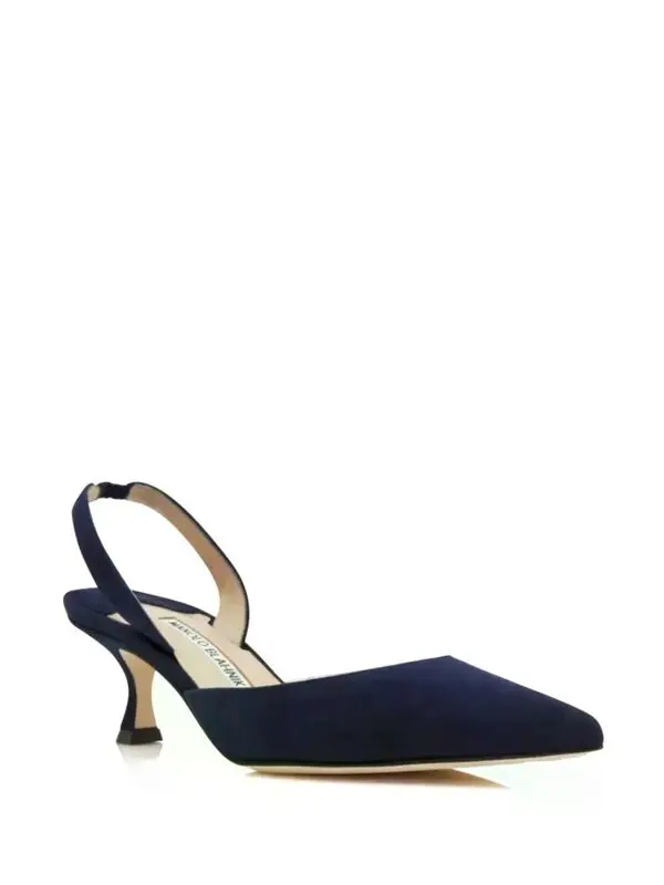 Manolo Blahnik Carolyne 70mm Slingback Pumps