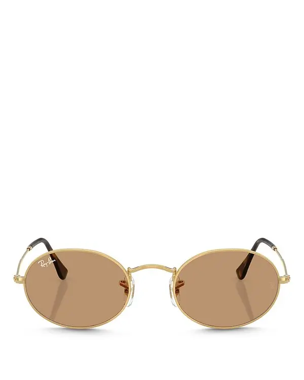 Ray-ban Oval Sunglasses - Arista/brown
