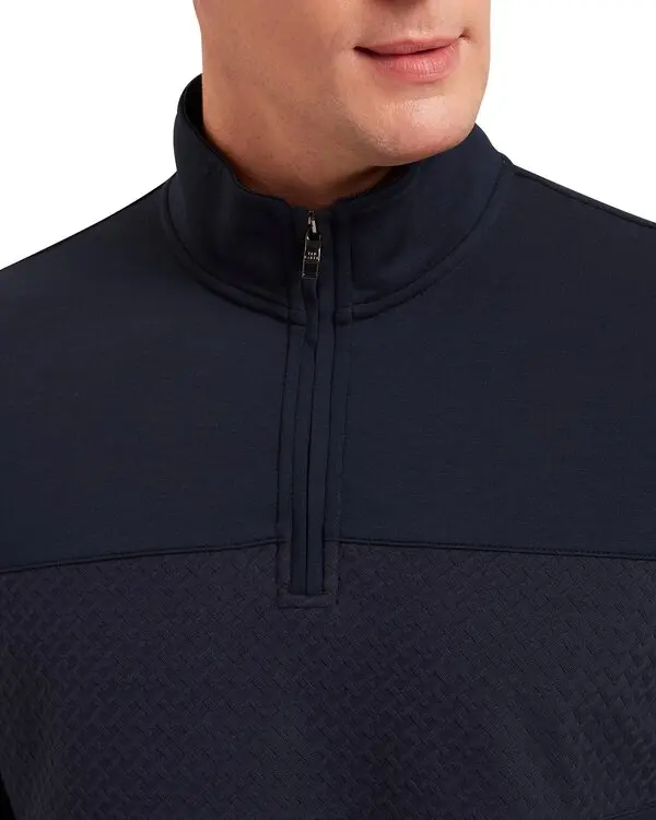 Ted Baker London Simonea Quarter Zip Sweater - Navy