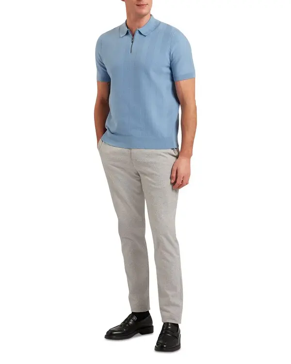 Ted Baker London Fourd Quarter Zip Polo Shirt
