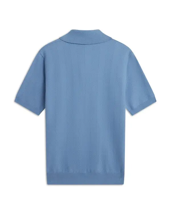 Ted Baker London Fourd Quarter Zip Polo Shirt