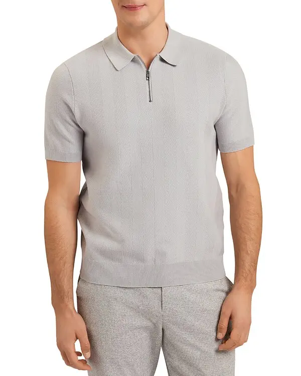 Ted Baker London Fourd Quarter Zip Polo Shirt