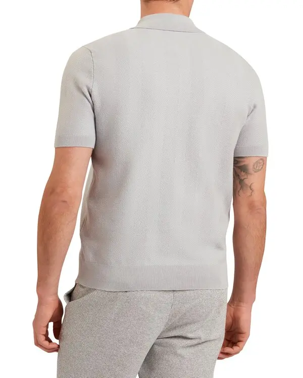 Ted Baker London Fourd Quarter Zip Polo Shirt