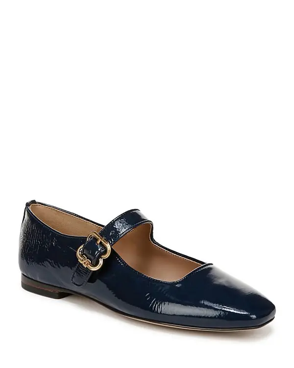 Sam Edelman Michaela Mary Jane Flats - Midnight Blue