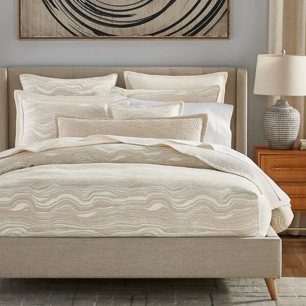 HUDSON PARK COLLECTION Marbled Sand Sham Set, Standard Exclusive
