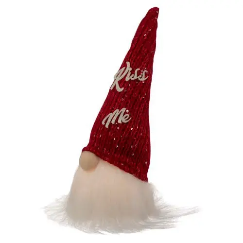 NORTHLIGHT Led Lighted "kiss Me" Hat Valentine's Day Gnome11.5