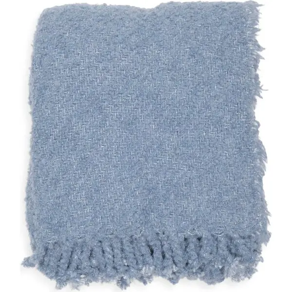 Nordstrom Haven Tassel Throw - Blue Chip