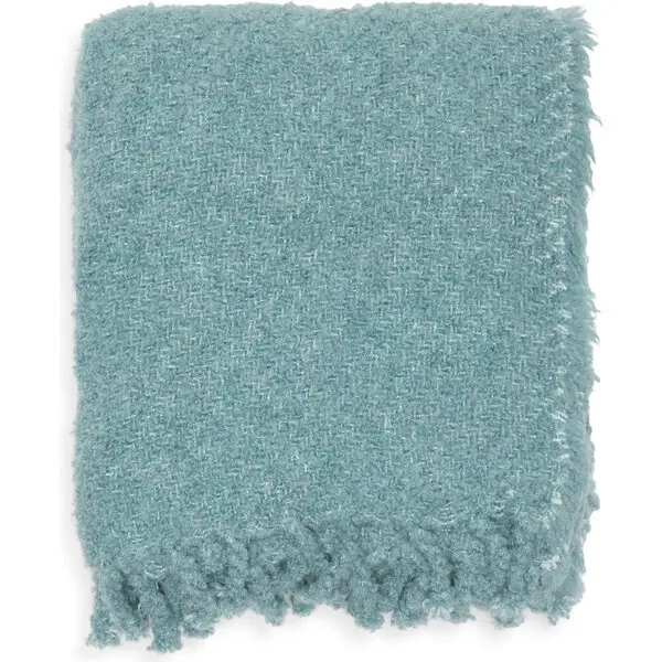 Nordstrom Haven Tassel Throw - Grey Thunder