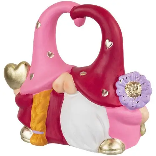 NORTHLIGHT Kissing Gnomes Valentine's Day Decoration8