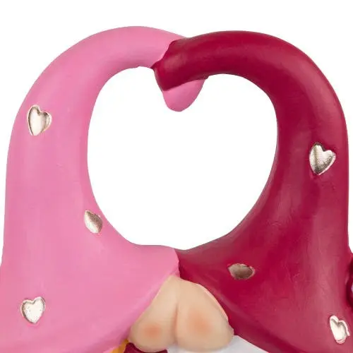 NORTHLIGHT Kissing Gnomes Valentine's Day Decoration8