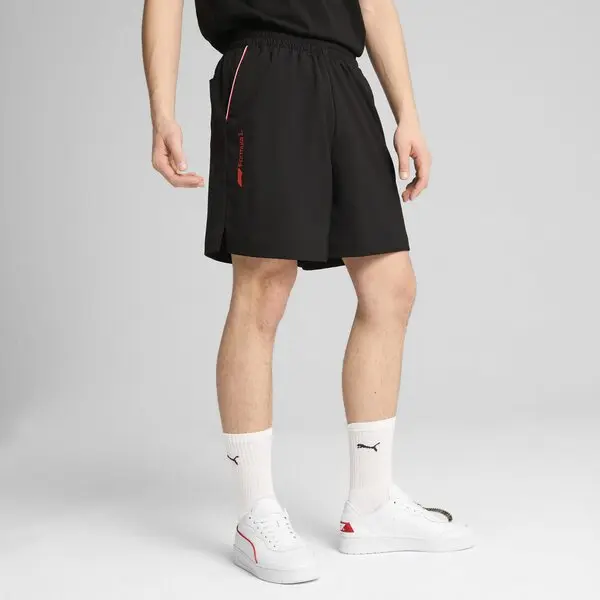 PUMA Formula 1â® Essentials+ Woven Shorts - Black