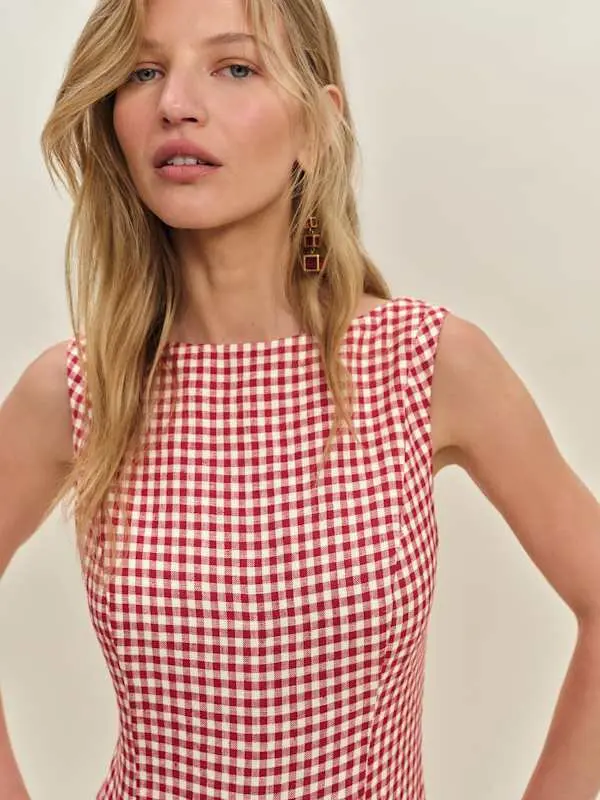 REFORMATION Eliana Two Piece - Red