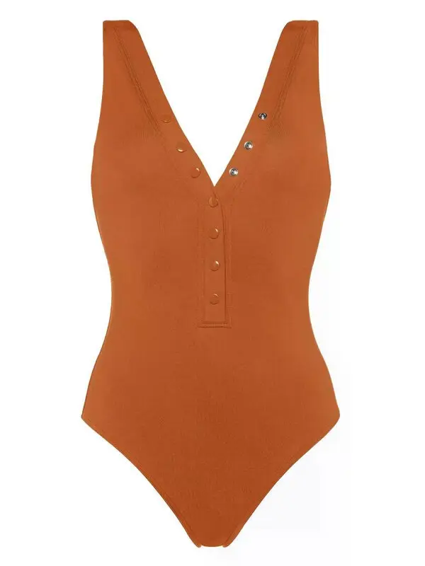 ERES Icône One-piece Swimsuit - Brown