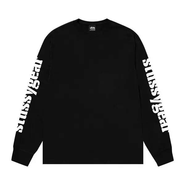 StÜssy Gear Long-sleeve Tee - Black