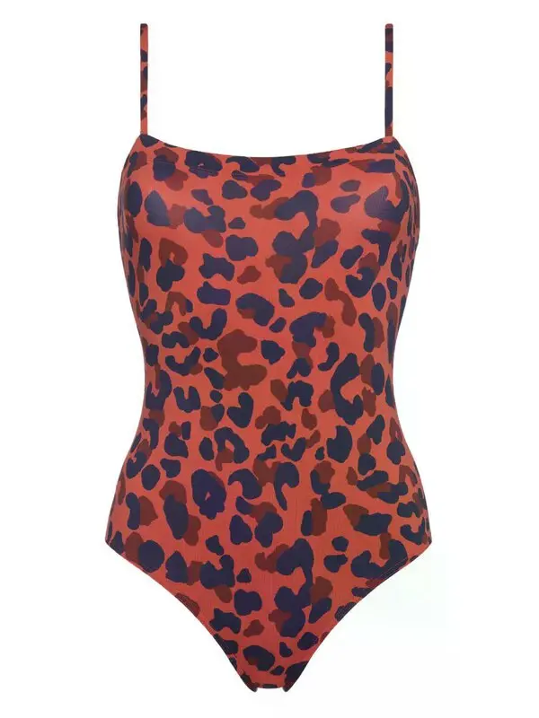 ERES Néréides Printed Swimsuit - Brown