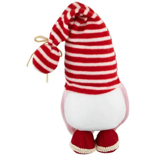 NORTHLIGHT Plush Bow And Arrow Valentine's Day Gnome19"pink