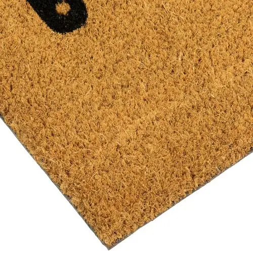 NORTHLIGHT Natural Coir Home Heart Outdoor Doormat 18" X 30