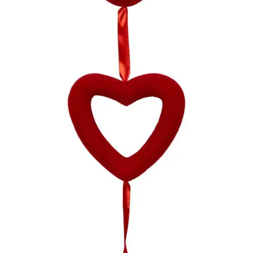 NORTHLIGHT Heart Trio Valentine's Day Wall Decoration34"