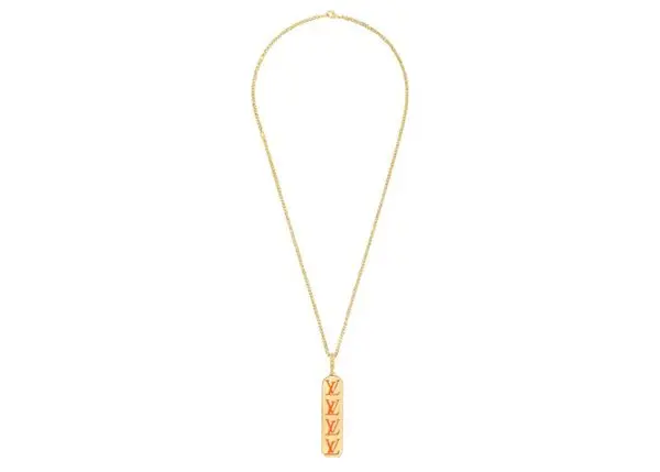 LOUIS VUITTON Skateboard Pendant - Orange