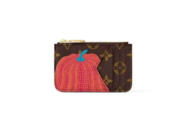 LOUIS VUITTON X Yk Romy Card Holder - Pumpkin Print