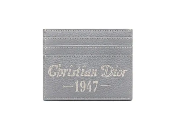 Dior By Birkenstock Christian 1947 Signature Card Holder - Dior Gray
