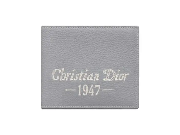 Dior By Birkenstock Christian 1947 Signature Wallet - Dior Gray