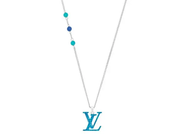 LOUIS VUITTON X Yk Pumpkin Pendant - Blue