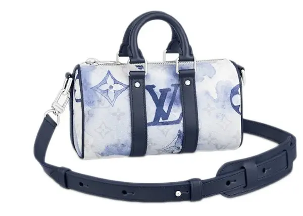 LOUIS VUITTON Keepall Xs Monogram Watercolor - Blue