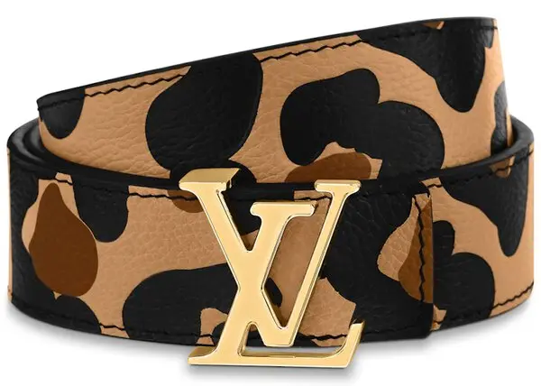 LOUIS VUITTON Iconic 30mm Reversible Wild At Heart Belt - Black