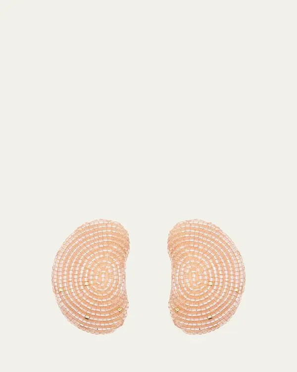 SUSANA VEGA Mini Mura Earrings - Rose Pink