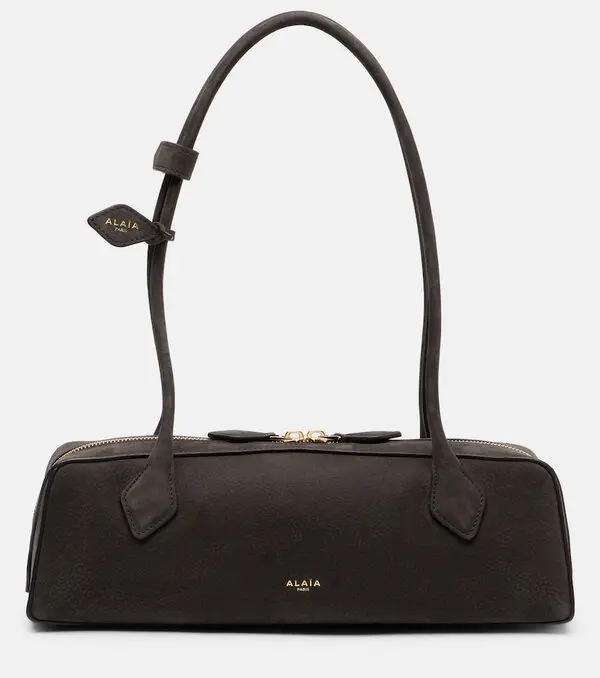 Alaïa Le Teckel Medium Shoulder Bag - Grey