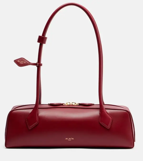 Alaïa Le Teckel Medium Shoulder Bag - Red