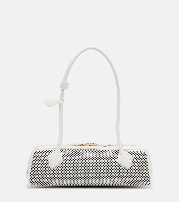 Alaïa Le Teckel Shoulder Bag - White