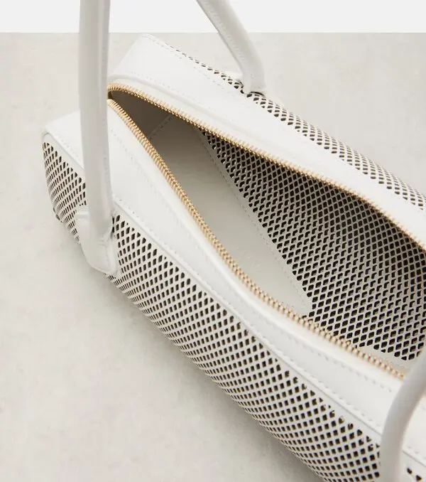 Alaïa Le Teckel Shoulder Bag - White