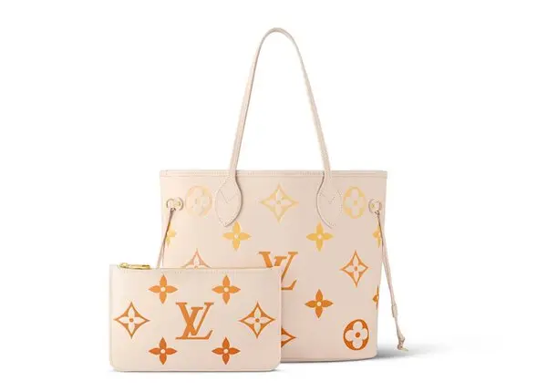 LOUIS VUITTON Neverfull Mm - Neutral Gradient