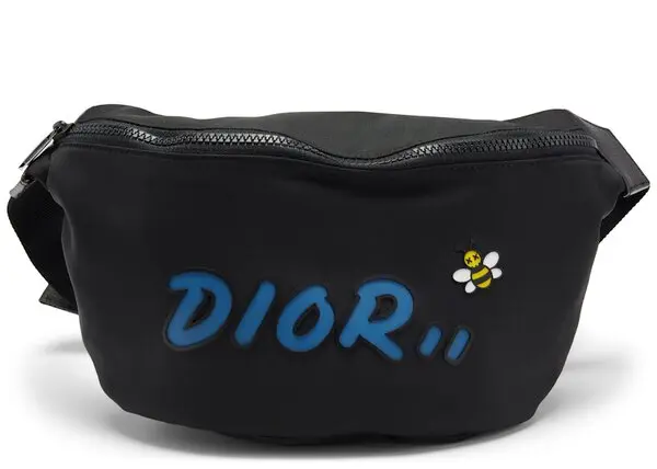 Dior X Kaws Belt Bag - Black