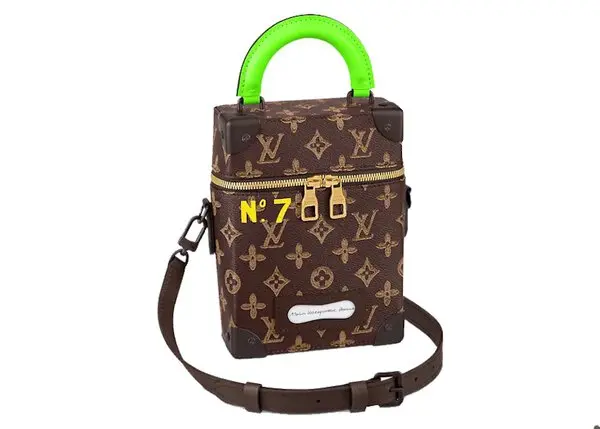 LOUIS VUITTON Vertical Box Trunk Monogram - Brown