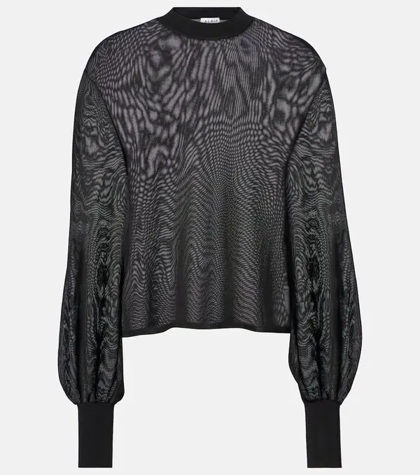Alaïa Lamé Sweater