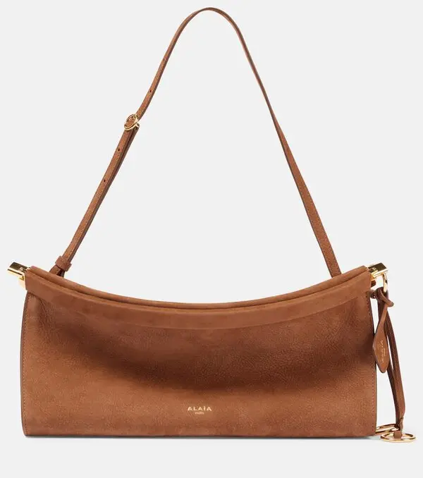 Alaïa Le Click East West Medium Shoulder Bag - Brown
