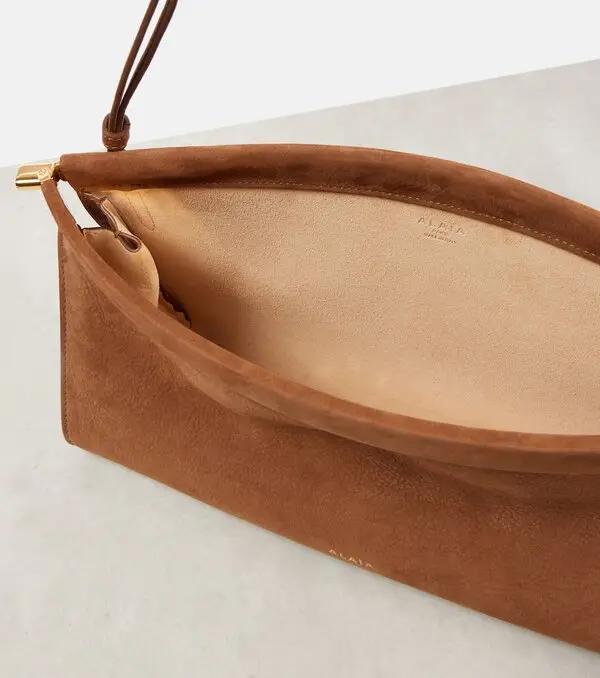 Alaïa Le Click East West Shoulder Bag - Brown