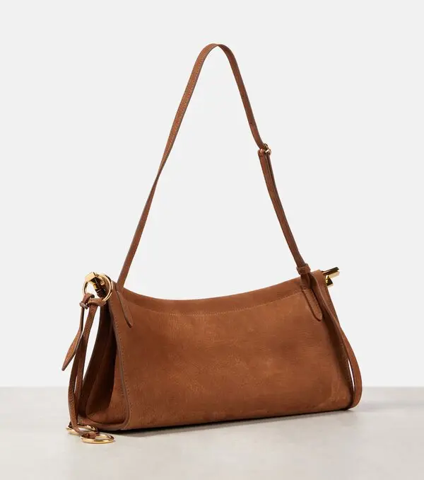 Alaïa Le Click East West Shoulder Bag - Brown