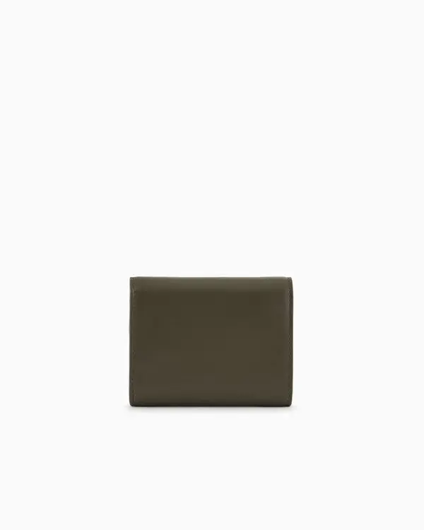 Giorgio Armani Leather Trifold Wallet