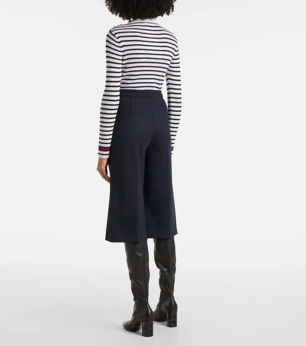 Max Mara Valdez Wool-blend Culottes