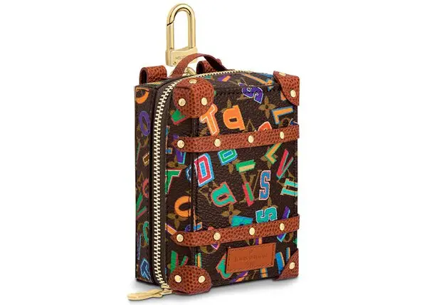 LOUIS VUITTON X Nba Backpack Trunk Bag Charm & Pouch Mini Monogram - Brown