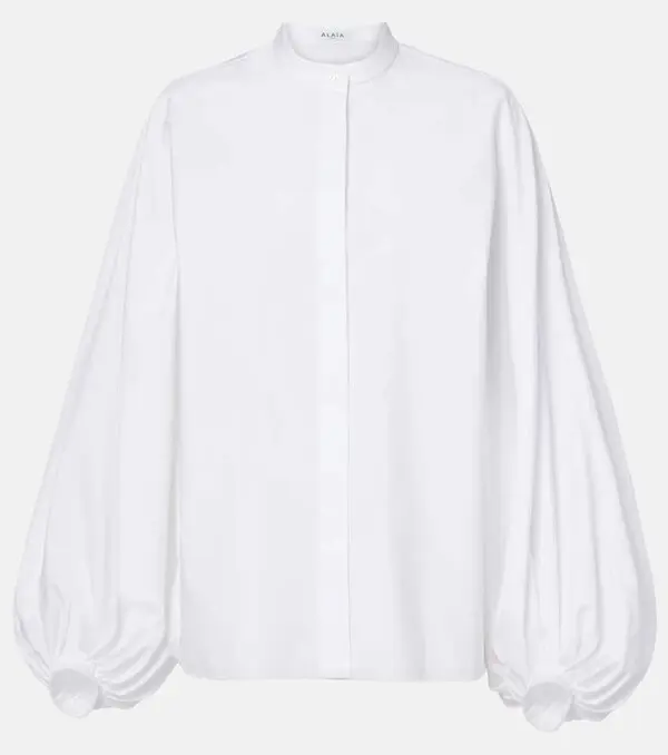 Alaïa - Alaïa Cotton Poplin Shirt