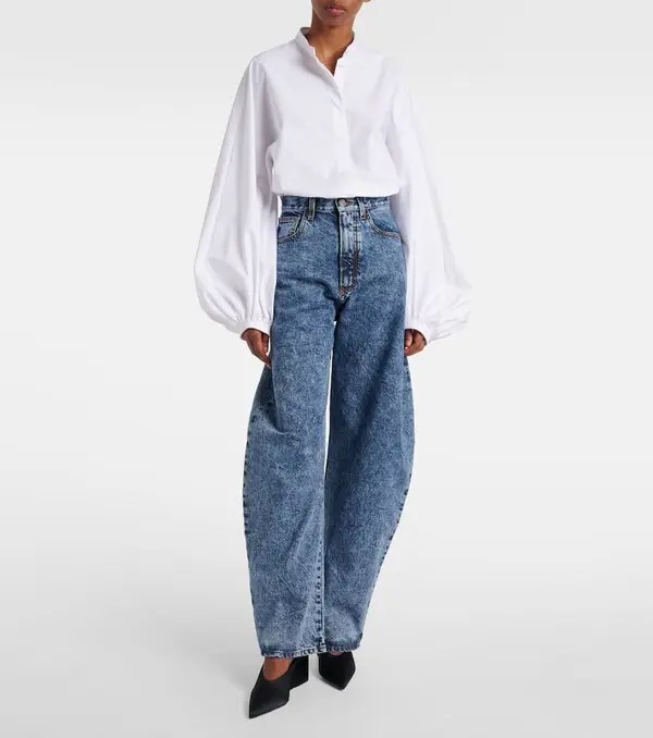 Alaïa - Alaïa Cotton Poplin Shirt