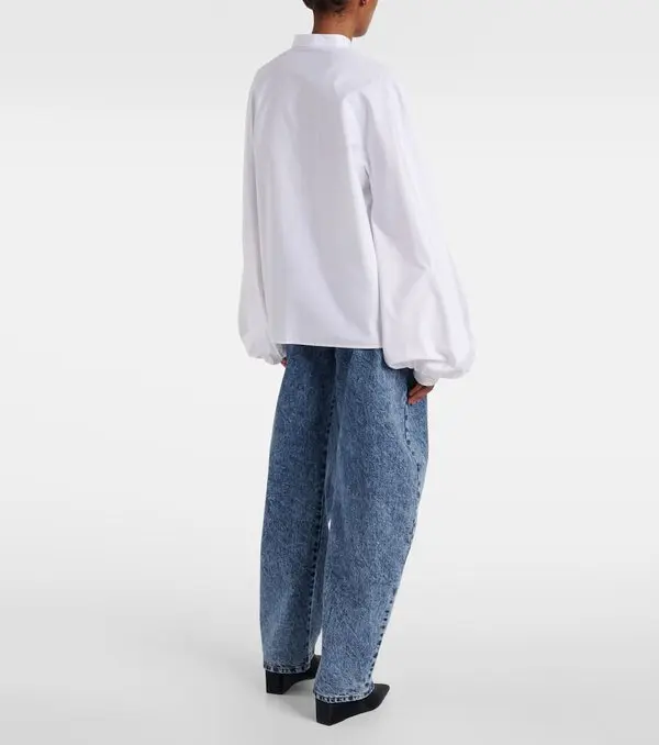 Alaïa - Alaïa Cotton Poplin Shirt