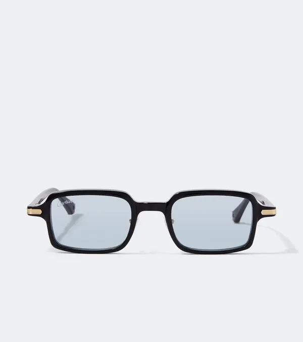 Cartier Rectangular Sunglasses - Black