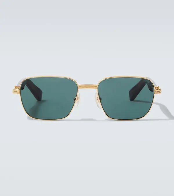 Cartier Rectangular Sunglasses - Gold